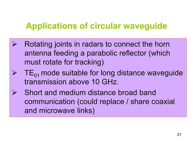 Waveguides.ppt | Physics | Science