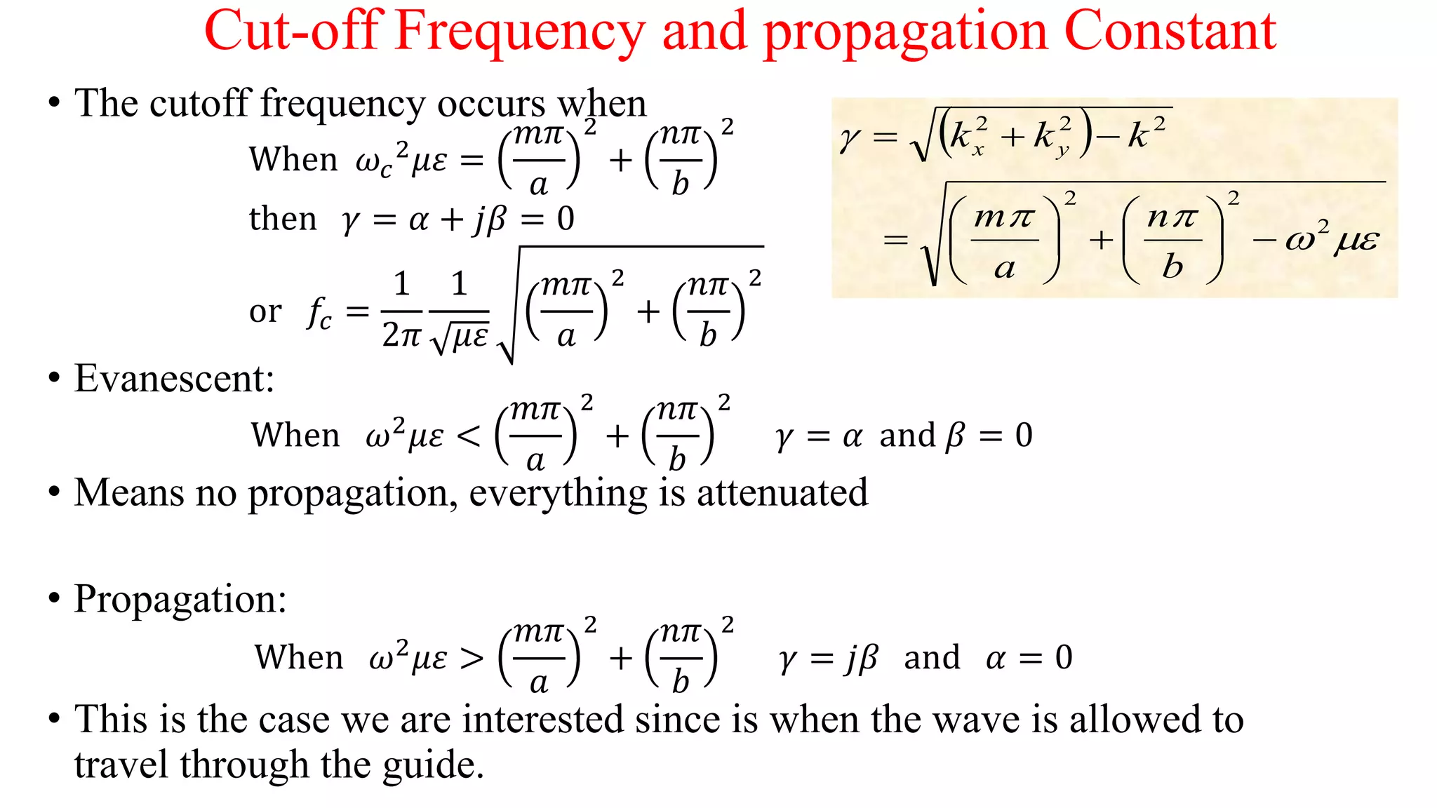 Waveguides and its Types Field view and structures | PPTX