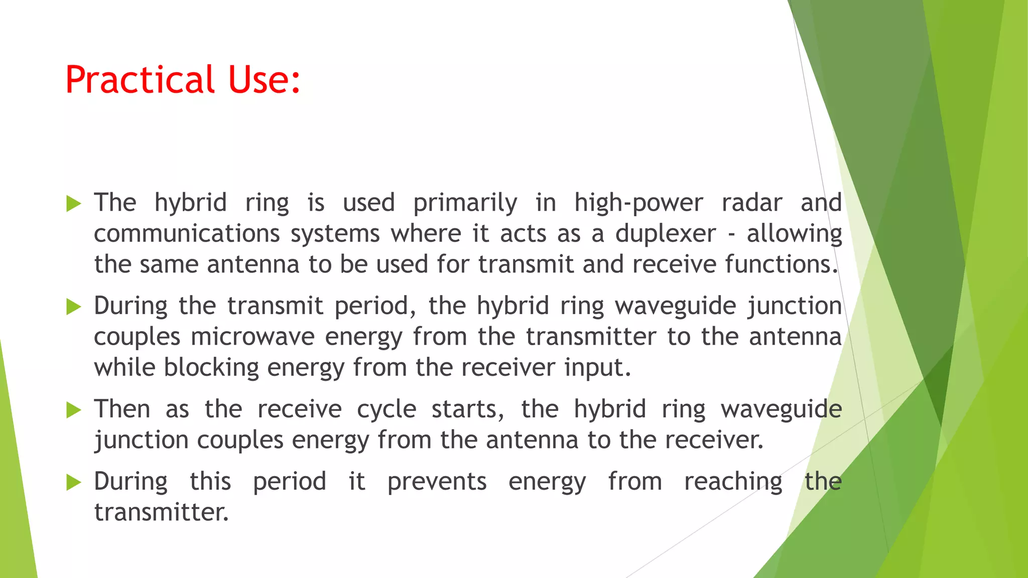 Wave guide tees | PPTX