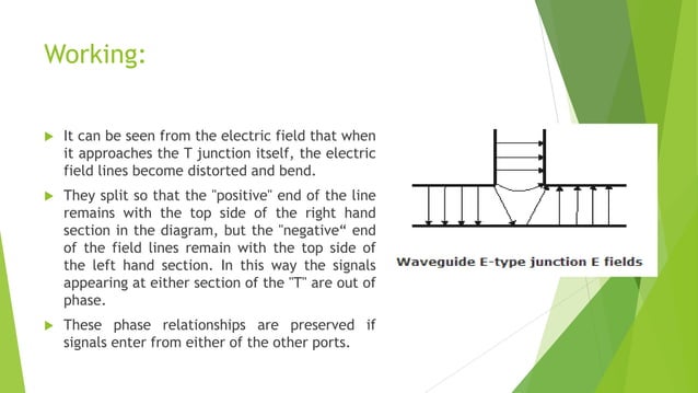 Wave guide tees | PPTX | Physics | Science