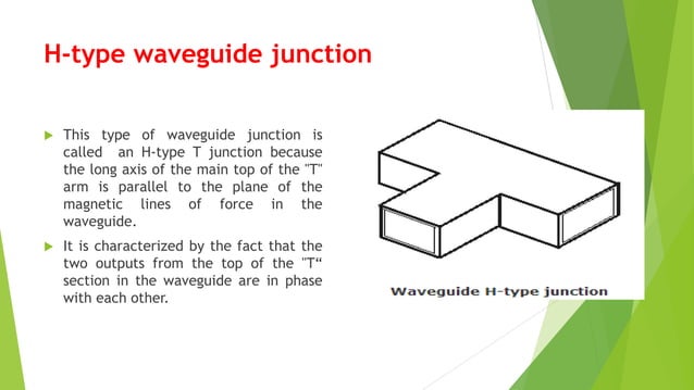 Wave guide tees | PPTX | Physics | Science