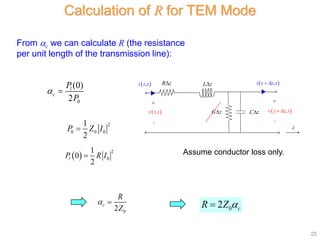 Waveguiding Structures Part 2 (Attenuation).pptx | Physics | Science