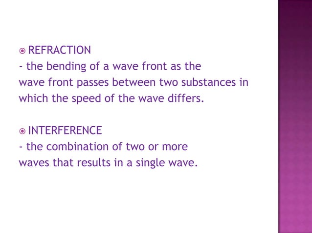 Wave interaction ii | PPT