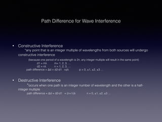 Wave interference | PDF