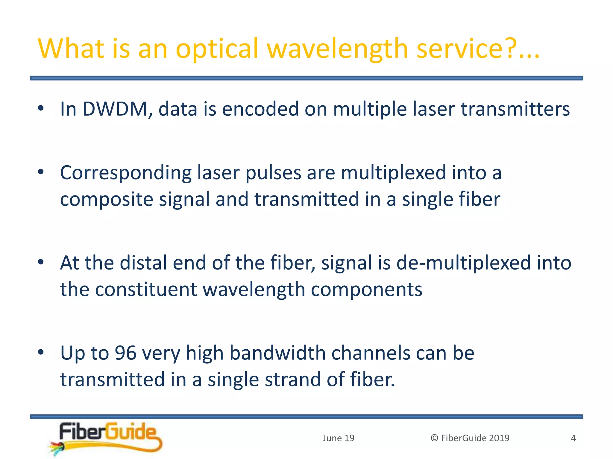 Wavelength services | PPTX