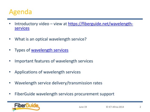 Wavelength services | PPTX