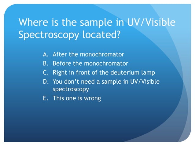 Wavelength dispersion seen in spectroscopy | PPTX