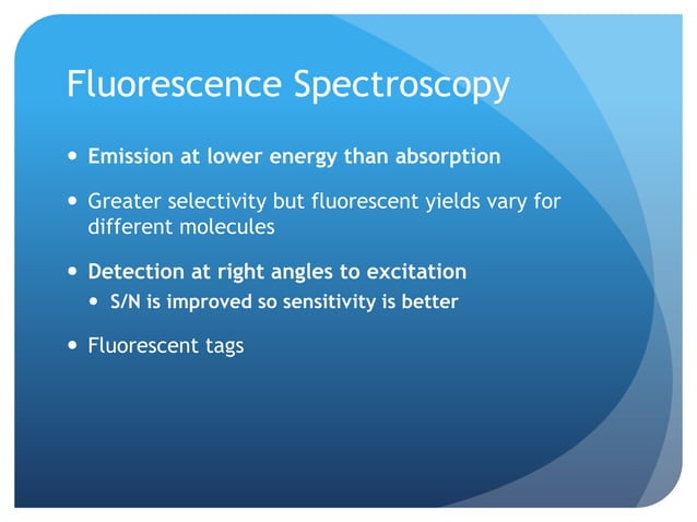 Wavelength dispersion seen in spectroscopy | PPTX