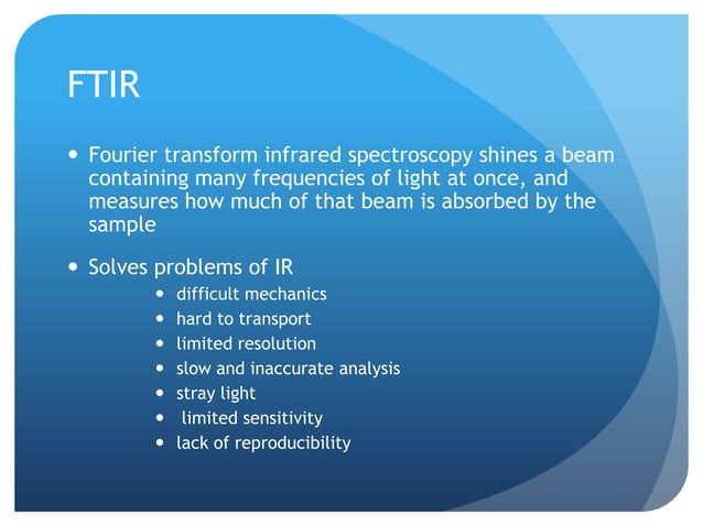 Wavelength dispersion seen in spectroscopy | PPTX