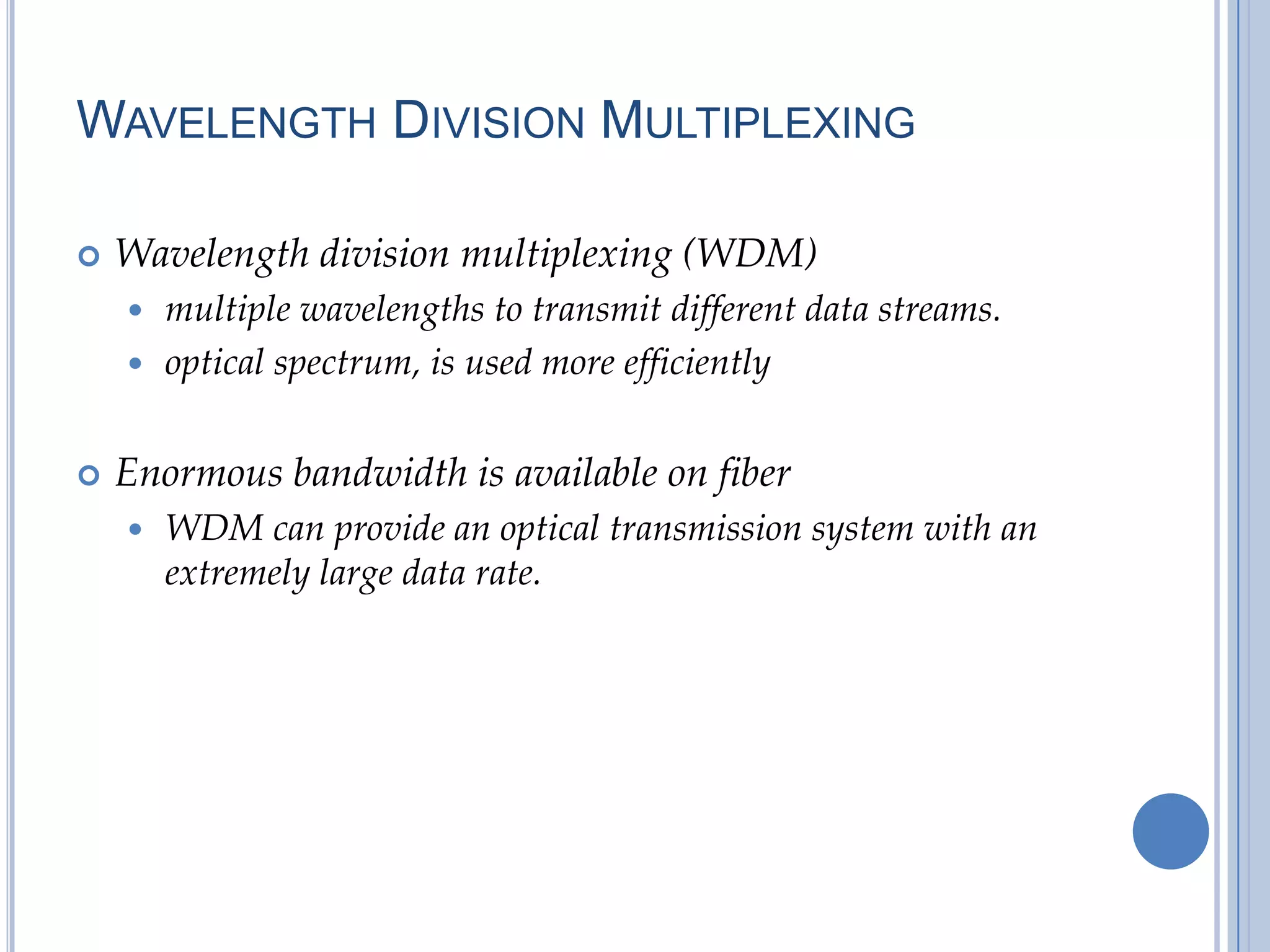 Wavelength selection based on wavelength availability | PPTX