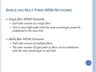 Wavelength selection based on wavelength availability | PPTX