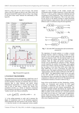 Wavelet based ecg signal component identification | PDF | Heart and Cardiovascular Diseases ...