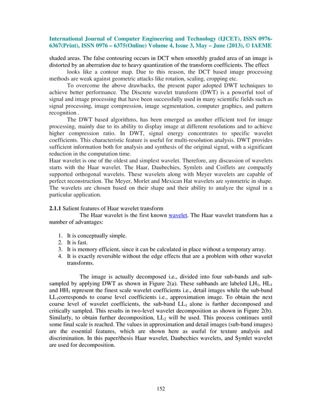 Wavelet Based Histogram Method For Classification Of Textu Pdf