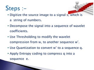 Wavelet based image compression technique | PPTX