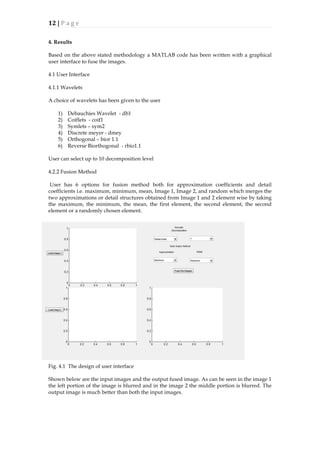 Wavelet based image fusion | PDF