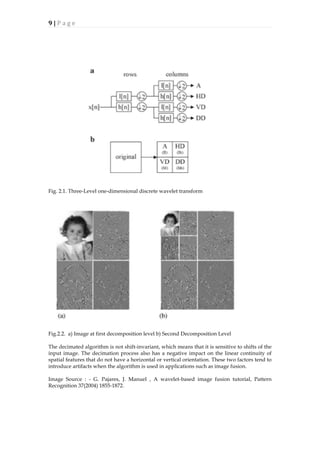 Wavelet based image fusion | PDF