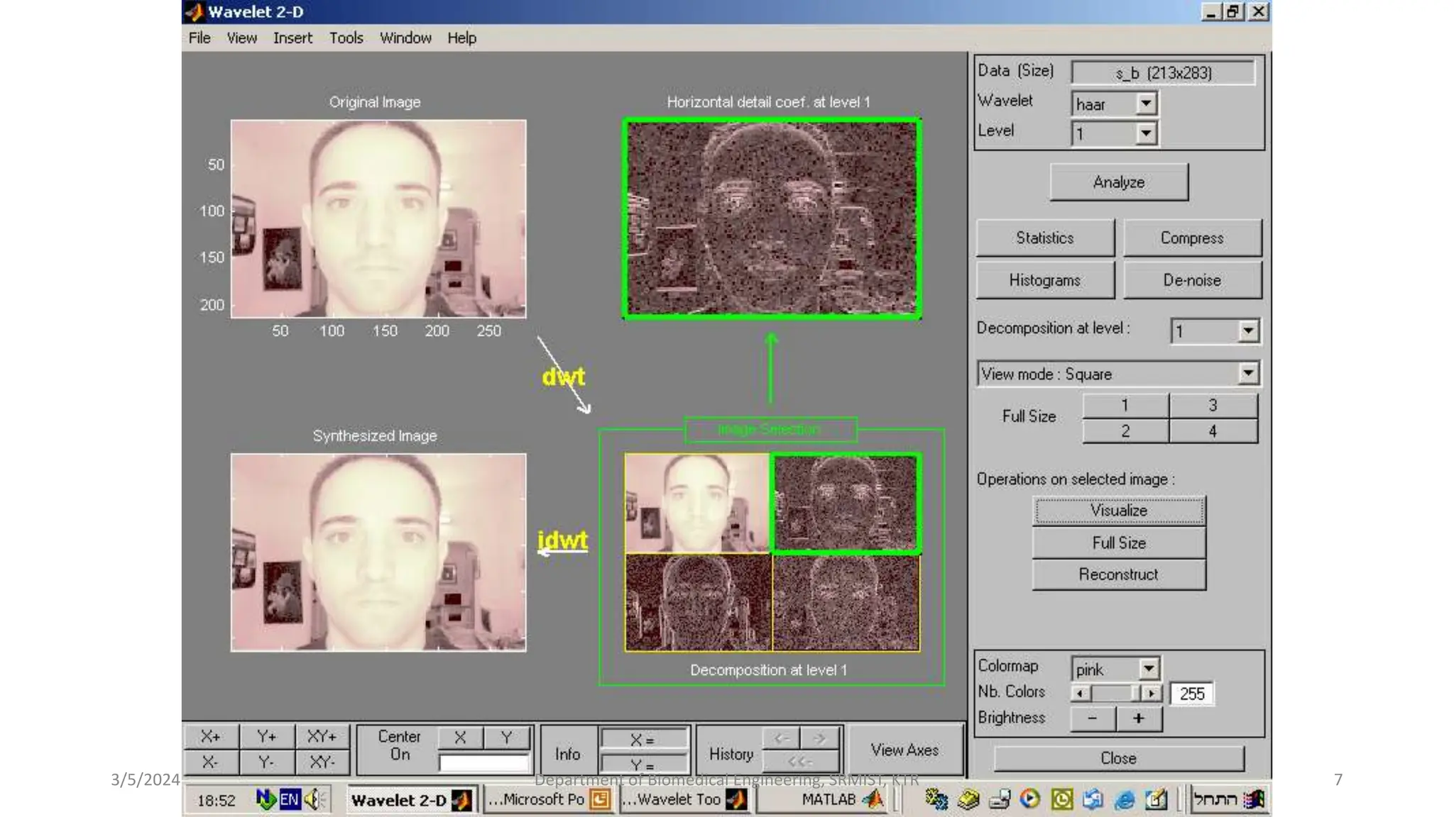 Wavelet Feature Extraction Technique Pptx
