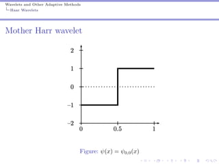 Wavelets and Other Adaptive Methods | PDF