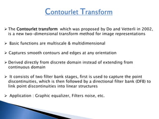 Wavelets AND counterlets | PPT