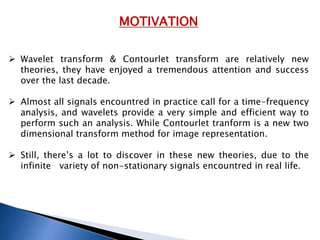 Wavelets AND counterlets | PPT