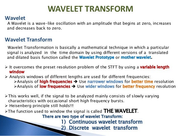 Wavelets AND counterlets