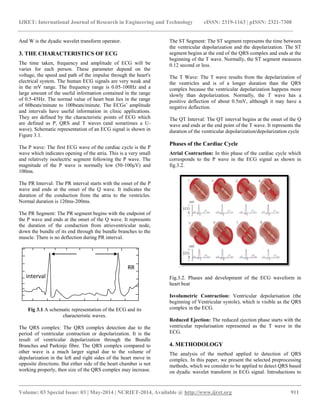 Wavelet transform based on qrs detection using diodic algorithm | PDF