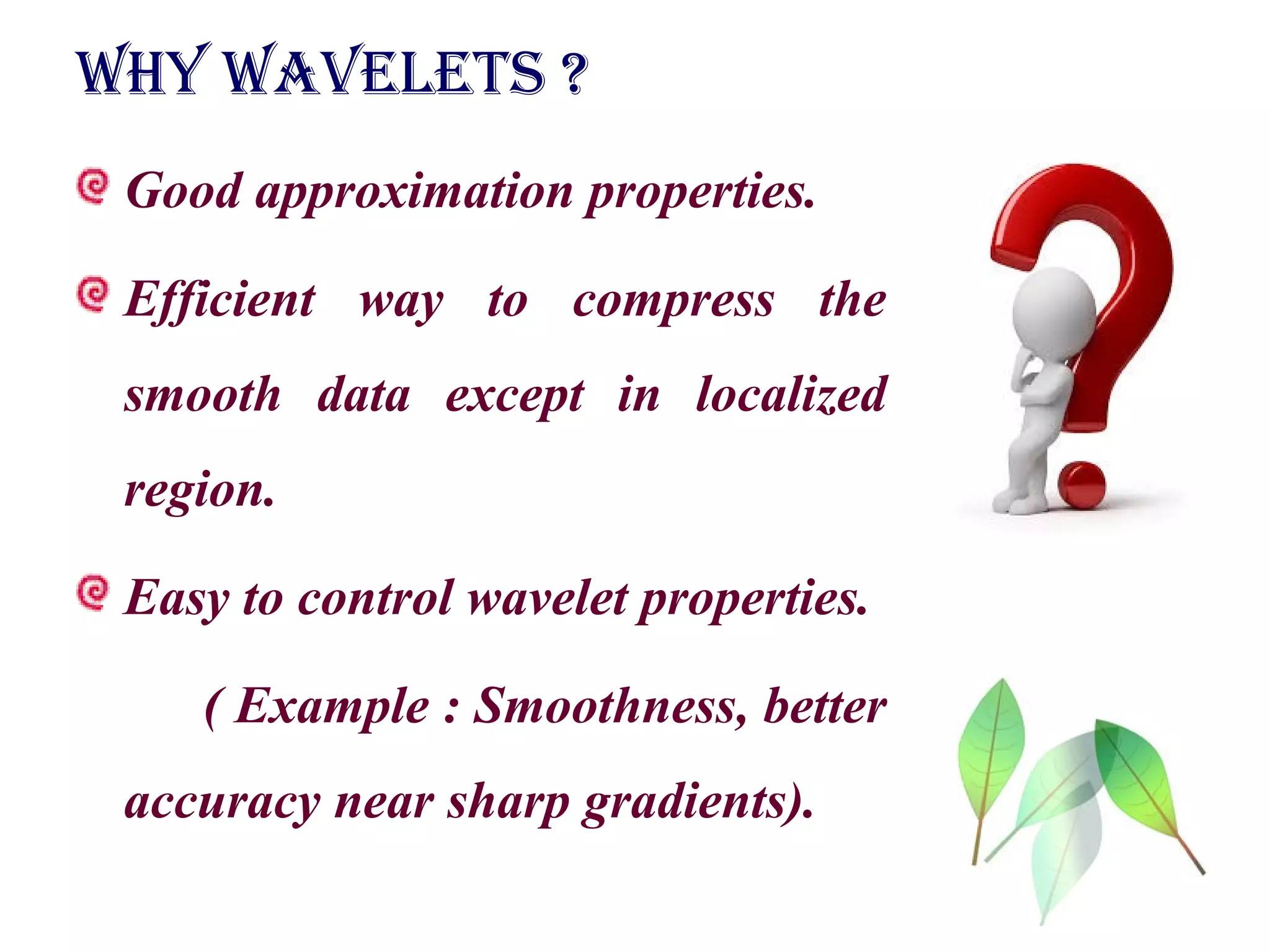 Wavelet transform in image compression | PPT