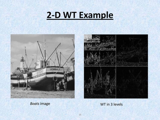 Wavelet video processing tecnology | PPTX | Video Software | Computer Software and Applications
