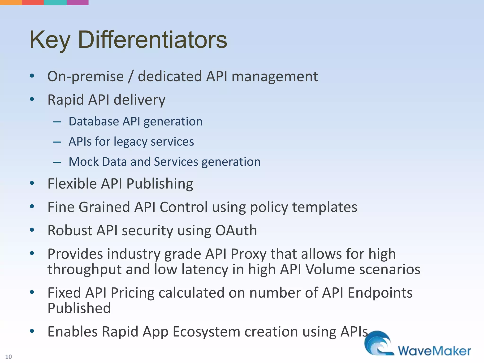 WaveMaker API Success | PPT