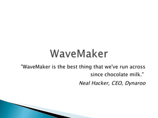 WAD - WaveMaker tutorial | PPT | Web Development | Internet