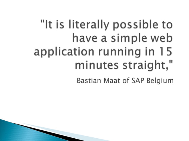 WAD - WaveMaker tutorial | PPT | Web Development | Internet