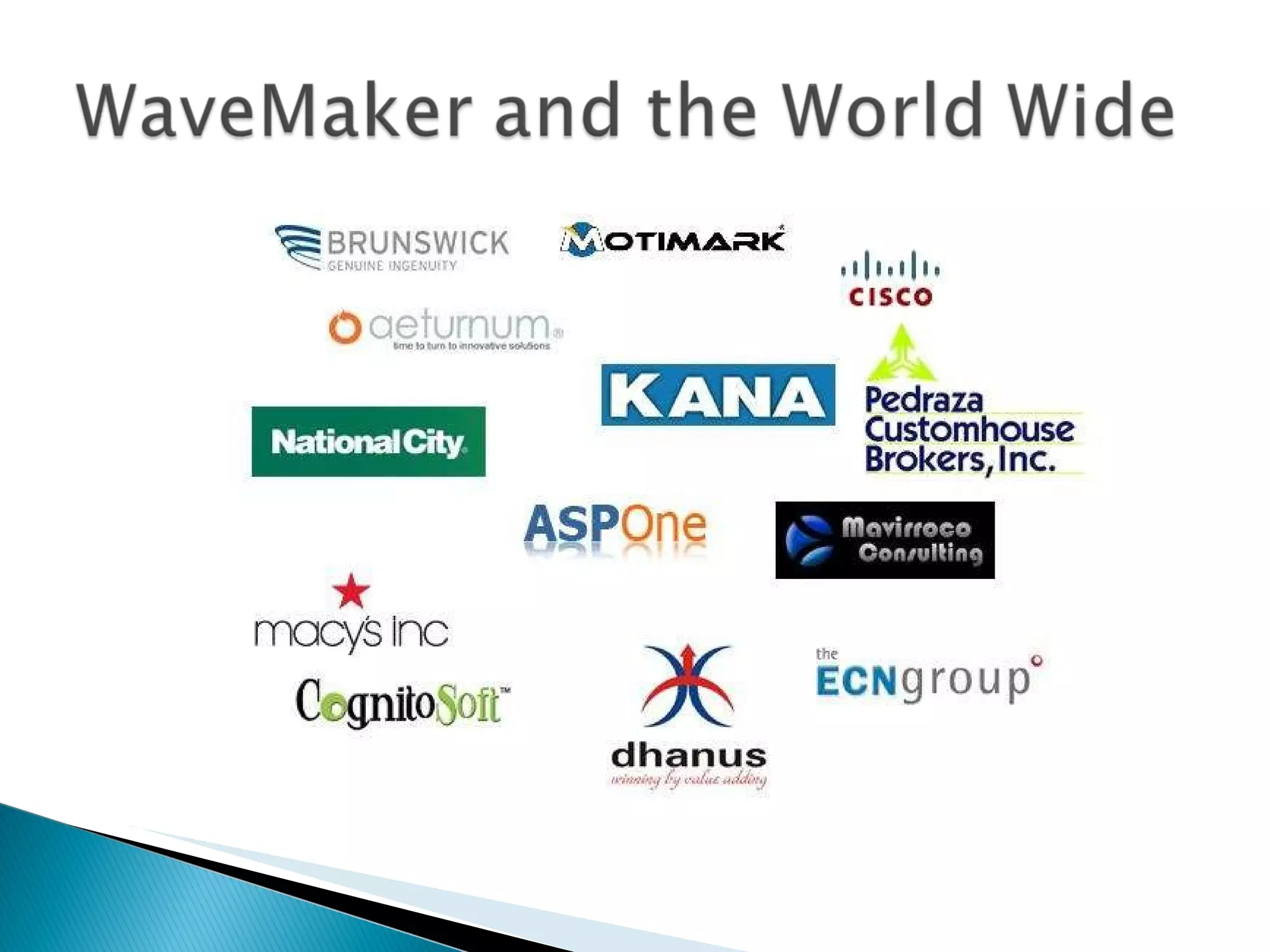 WaveMaker tutorial with Flash | PPT