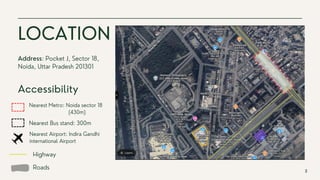 Wave mall Noida Case study, architecture case study | PDF