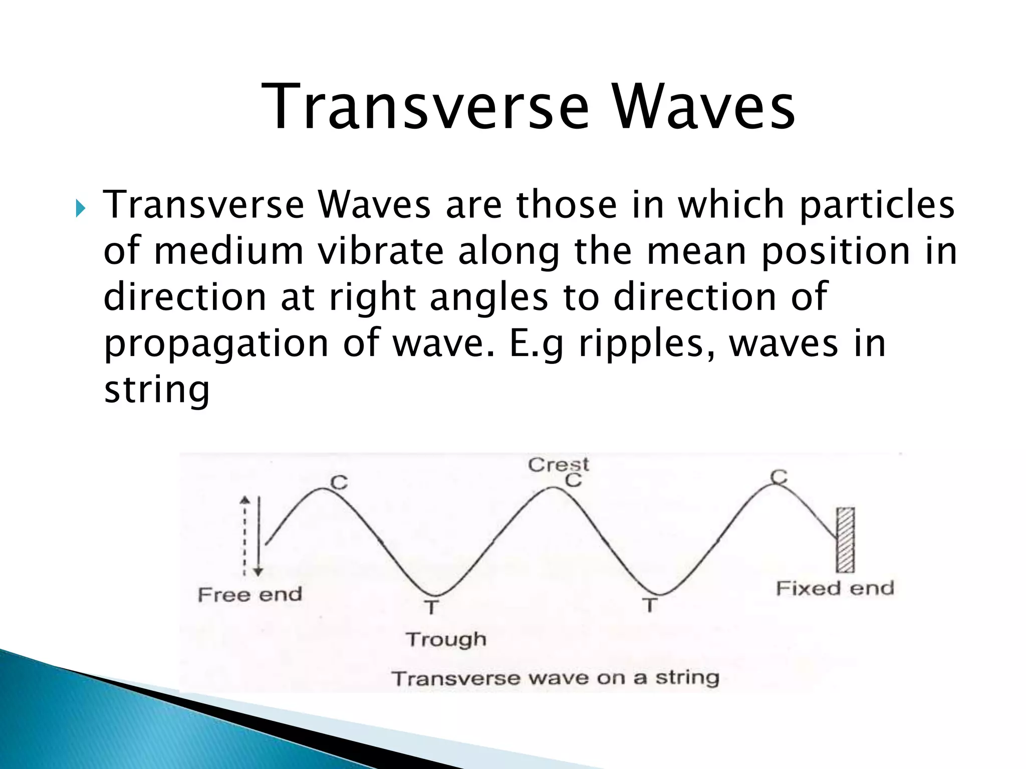 Wave motion and its applications | PPTX