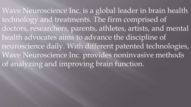 Four Noninvasive Methods of Improving Brain Function | PPTX