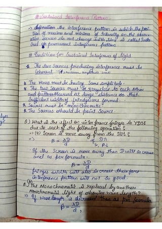 Wave optics handwritten best notes ..pdf