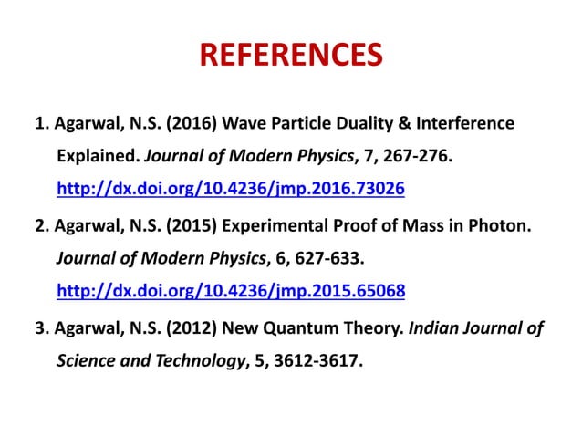 Explanation Of Wave Particle Duality And Interference Ppt