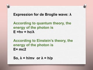 Wave particle duality | PPTX