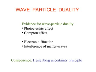 wave particle duality.ppt explaining wave nature of light in easy way | PPT