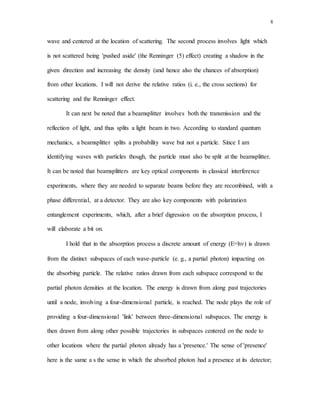 Wave particle unity and a physically realist interpretation of light | PDF