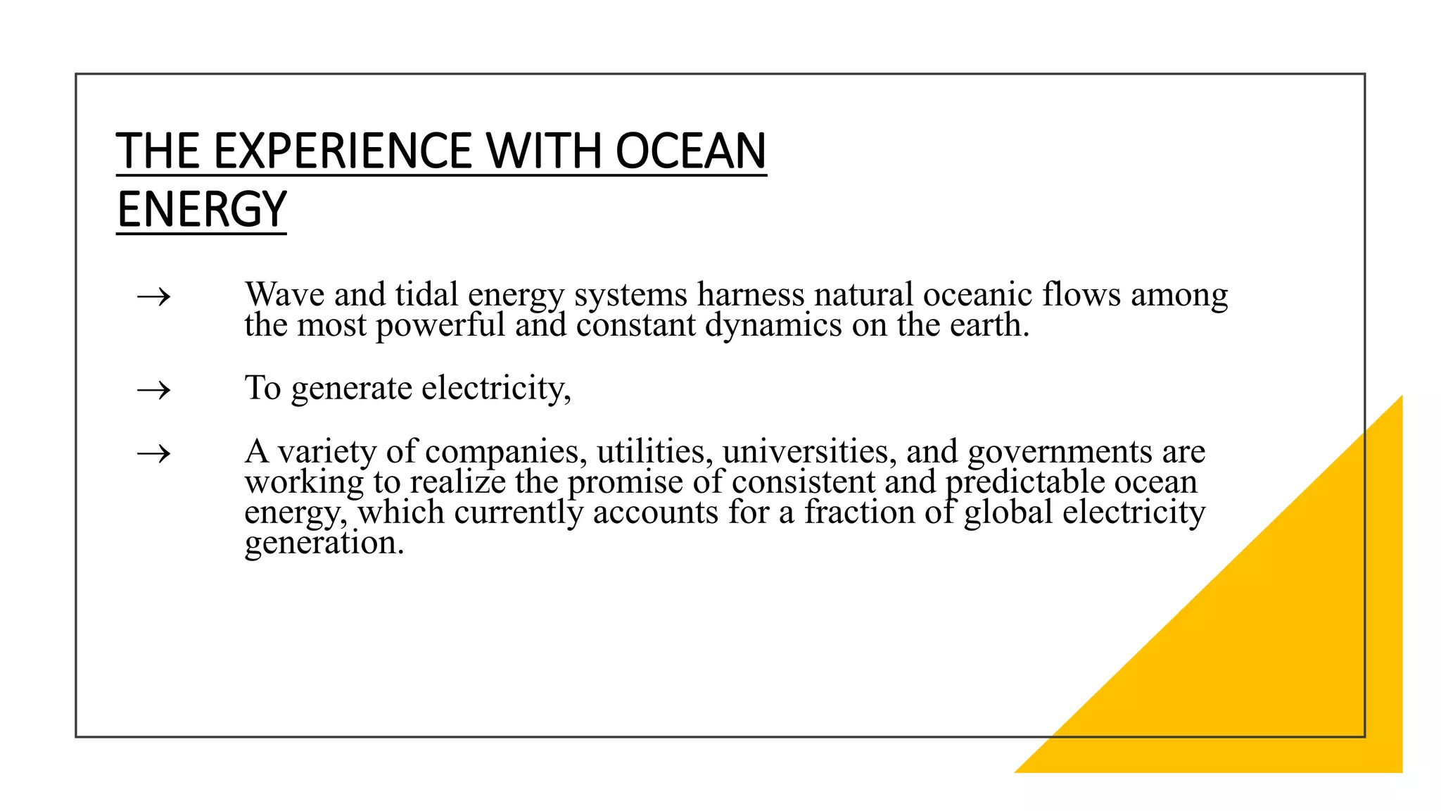 Wave power and its classification | PPTX