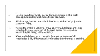 Wave power and its classification | PPT