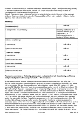 Saville Wave professional styles 2014 | PDF