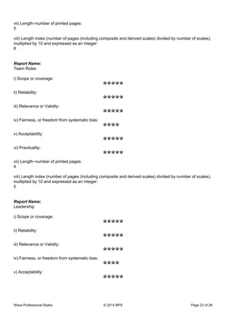 Saville Wave professional styles 2014 | PDF