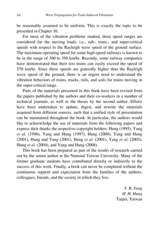 Wave propagation for train induced vibrations- a finite infinite ...