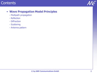 Wave propagationmodels | PDF