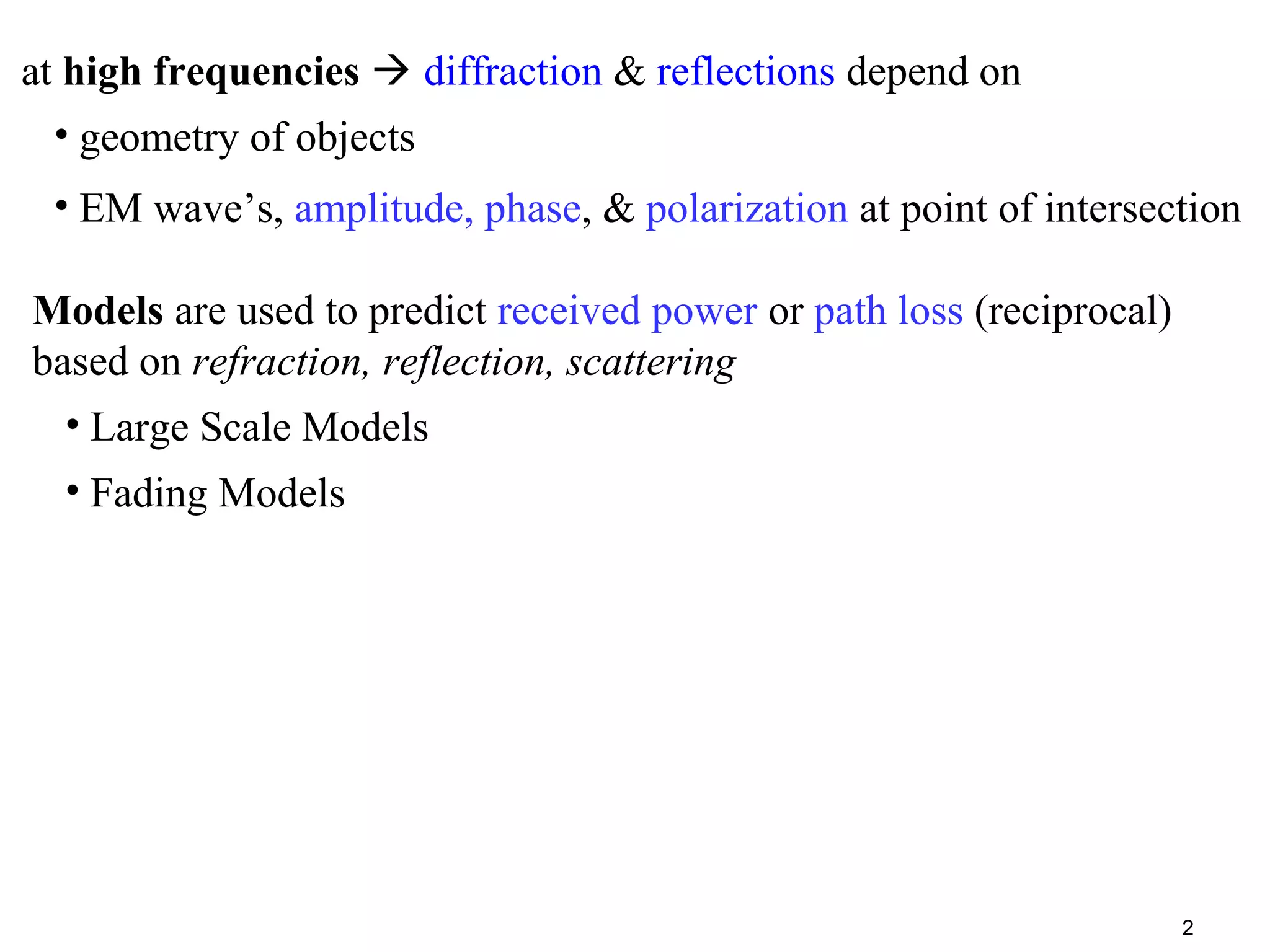 Wave propagation properties | PPT