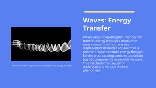 Wave Properties and Behavior.pptx for high school | PPTX