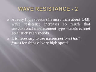 Wave resistance | PPTX