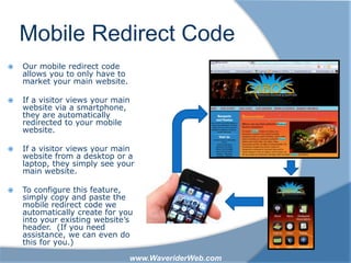 Waverider Web Introduction | PPTX | Internet | Computing